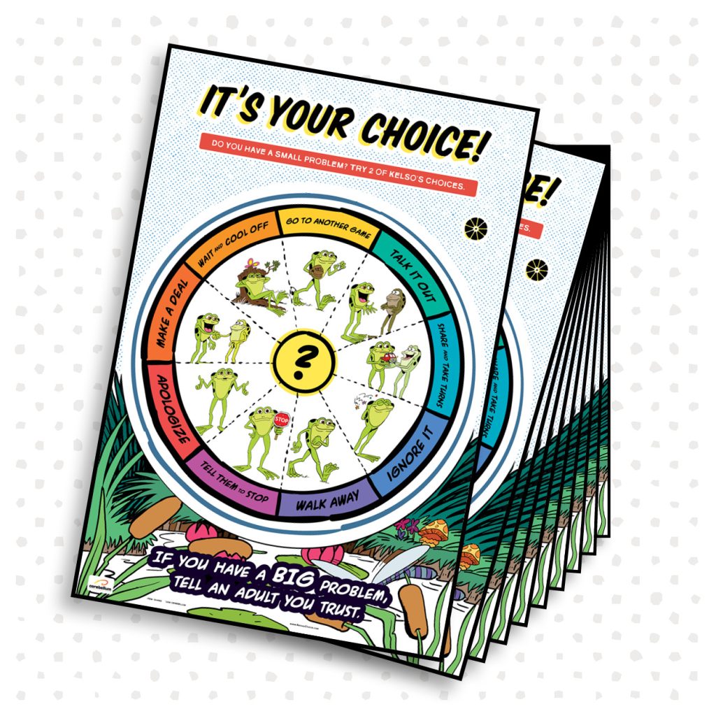 24″x36″ Wheel Posters x10 for K-3 – Kelso's Choice