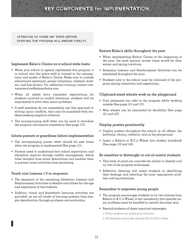 Conflict Mgmt Core Kit (Digital Version) – Kelso's Choice