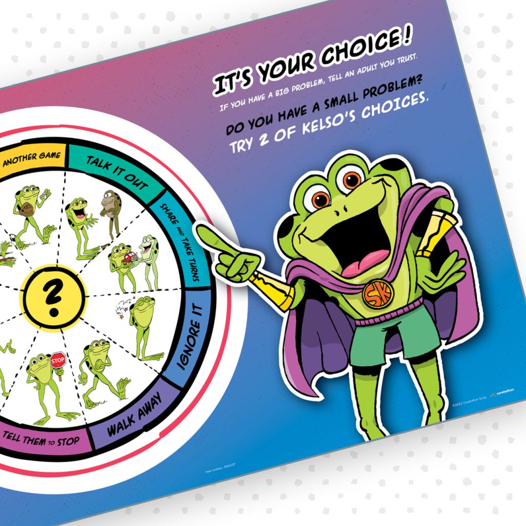 62″x40″ Conflict Management, Super Kelso Wheel Banner for K-5 – Kelso's ...