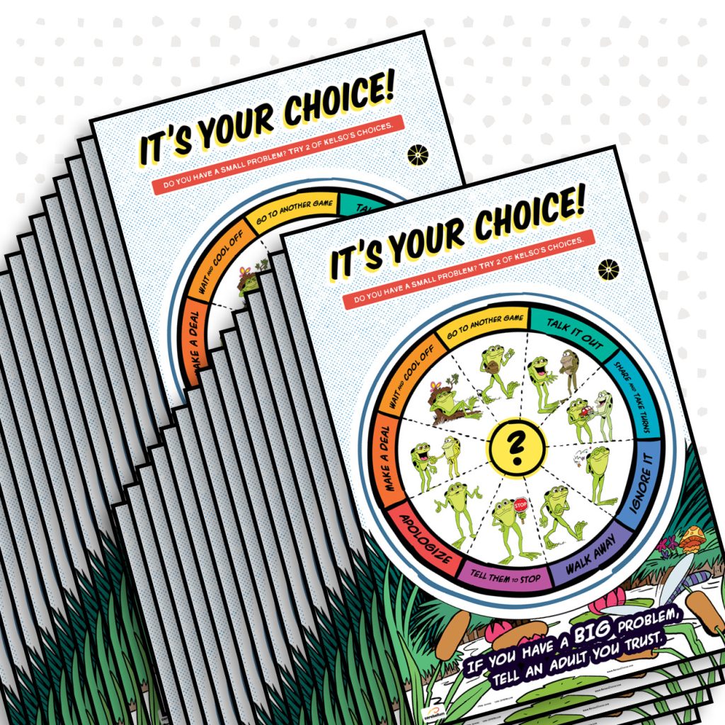 24″x36″ Wheel Posters x30 for K-3 – Kelso's Choice