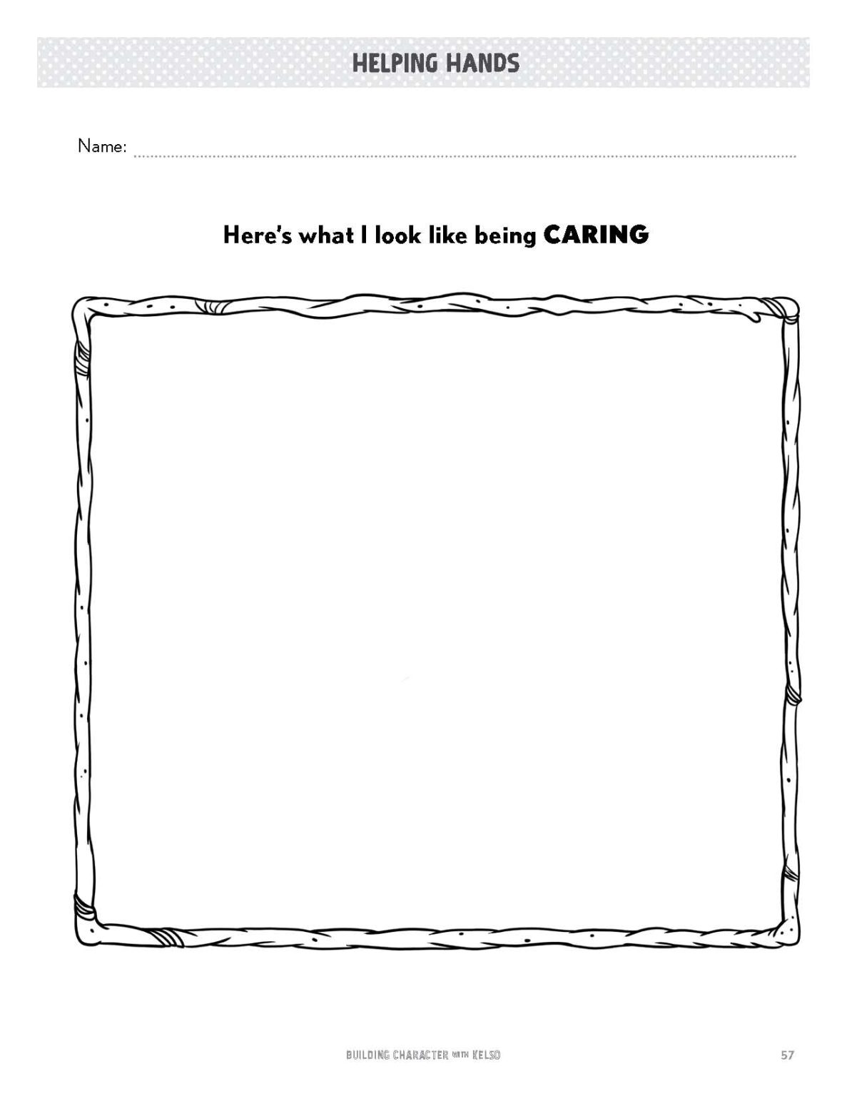 Sample Lesson-Building Character Caring (Homepage) – Kelso's Choice